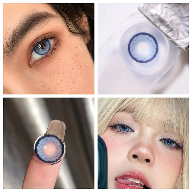 【NEW】Dolly House Blue Colored Contact Lenses,blue contact lenses ...