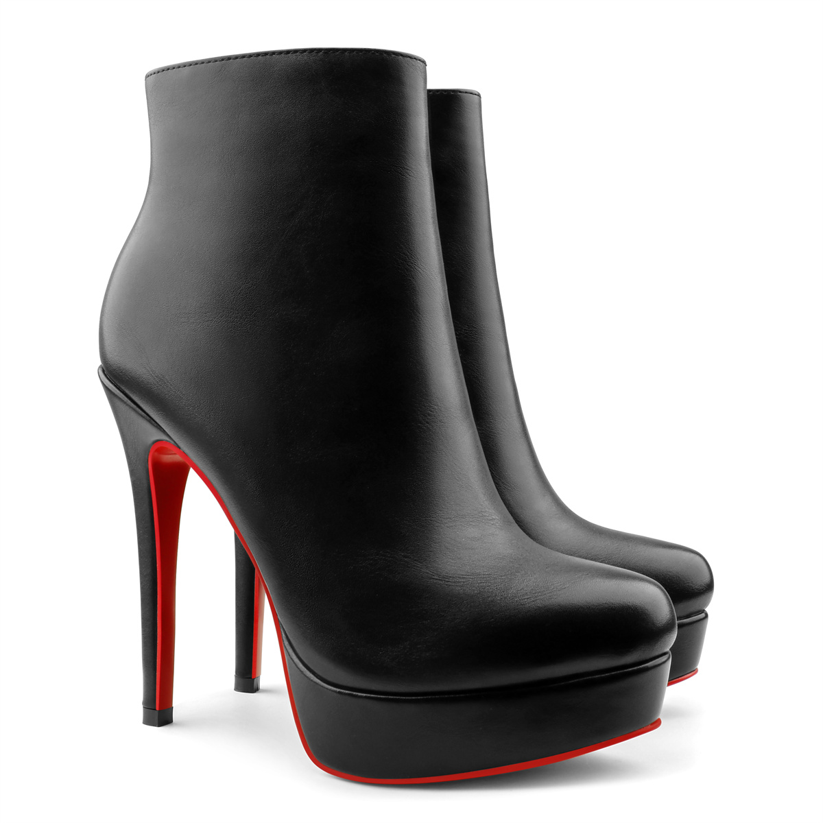 Red Bottom Ankle Boots