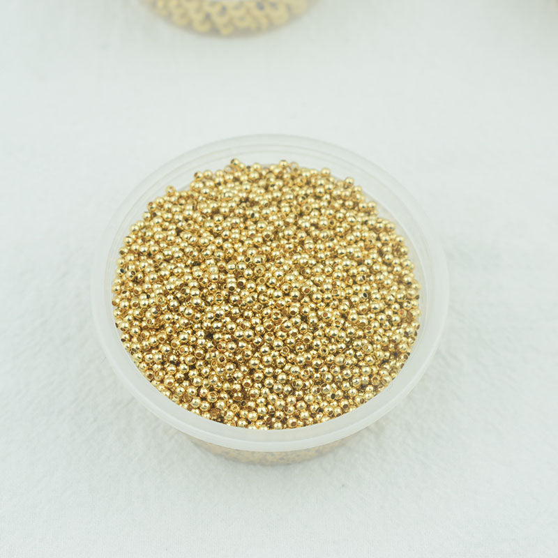 18k Gold Plated Pure Copper Beads