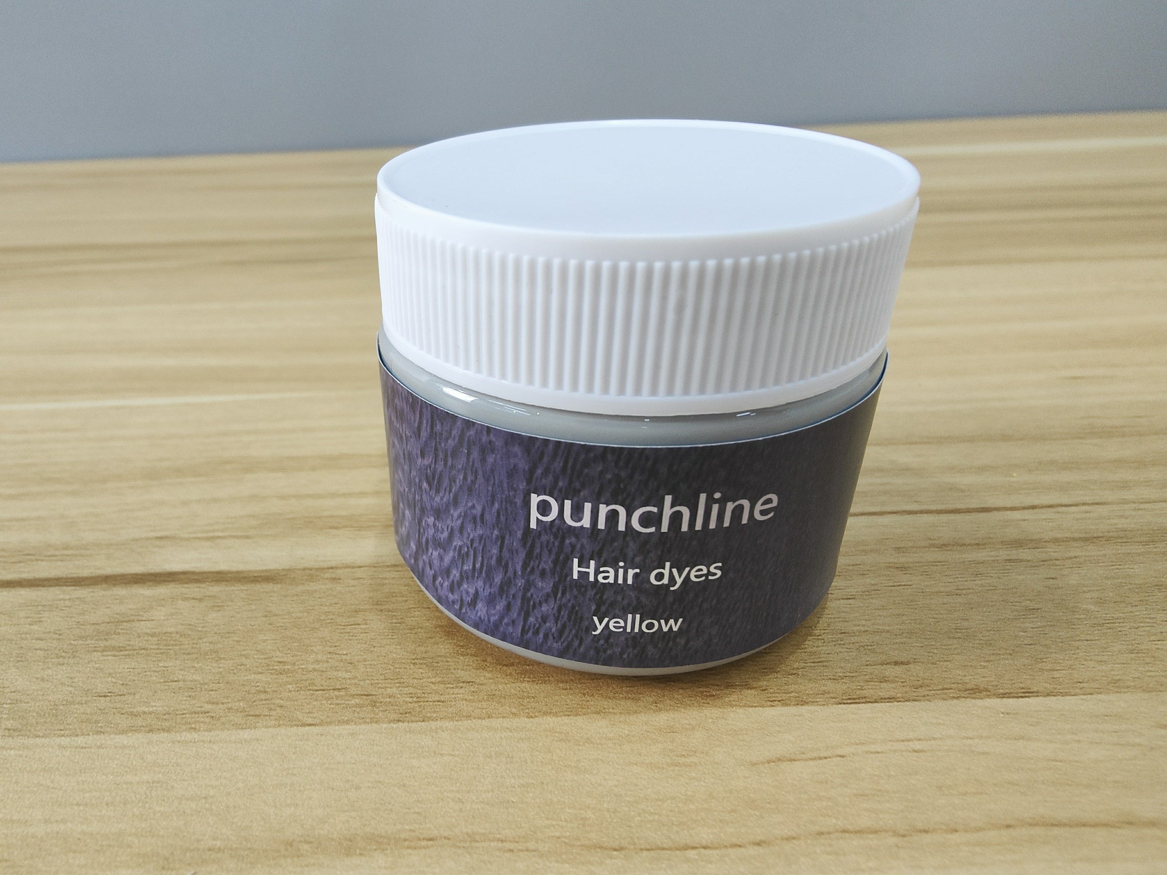 punchline Hair Dyes, Yellow Hair Dye Conditioning Temporary Hair Color ...
