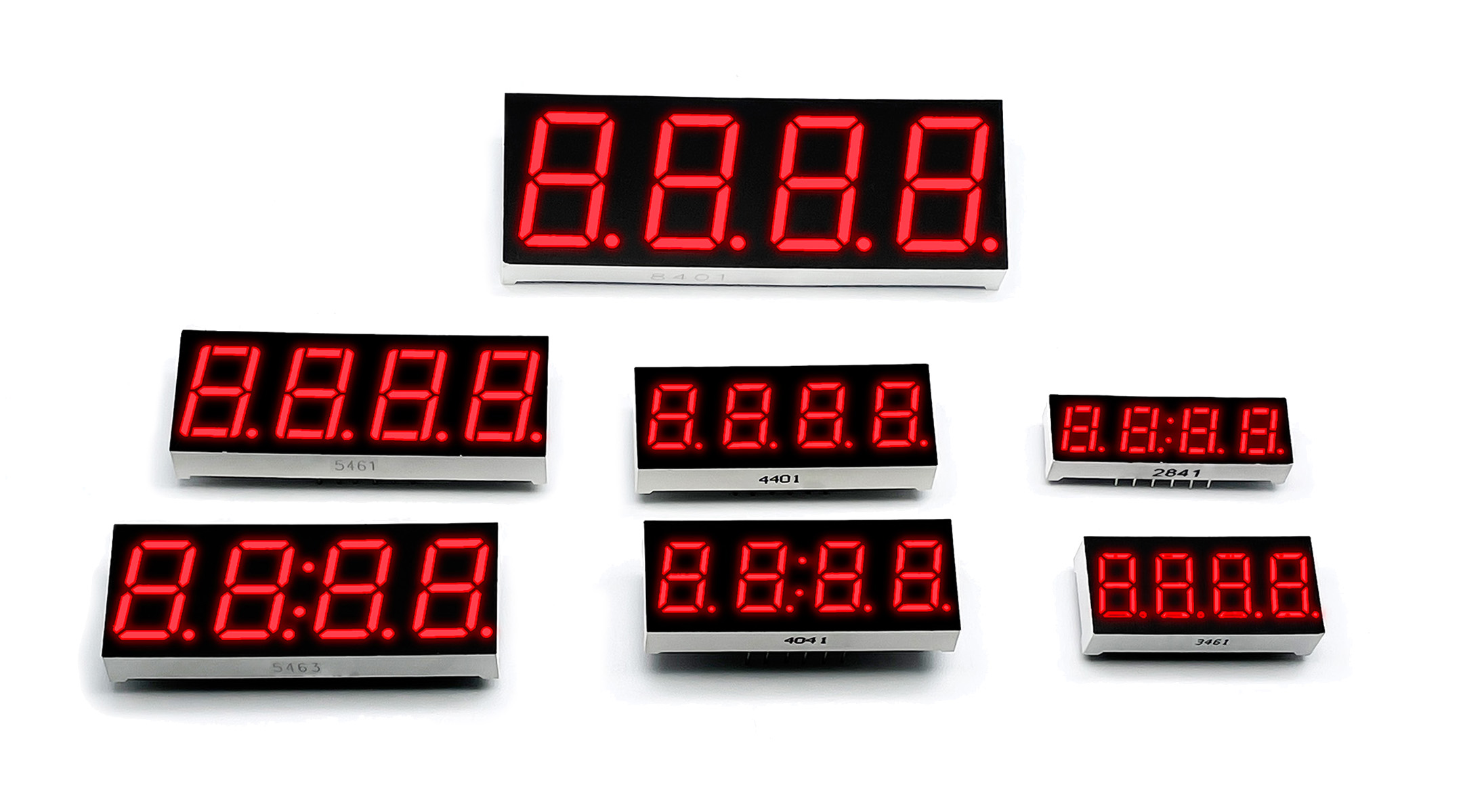 4 Digits 7 Segment LED Display 4 Digits 7 Segment LED Display