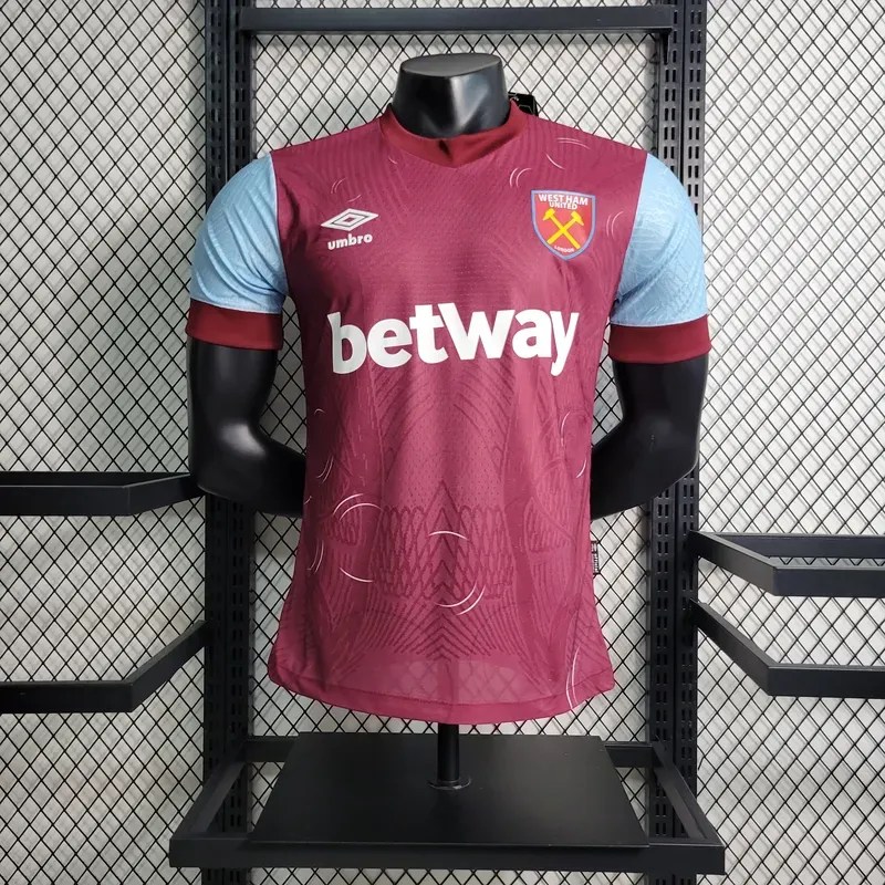2023/2024 Player Version West Ham United Home Football Shirt 1:1 Thai ...