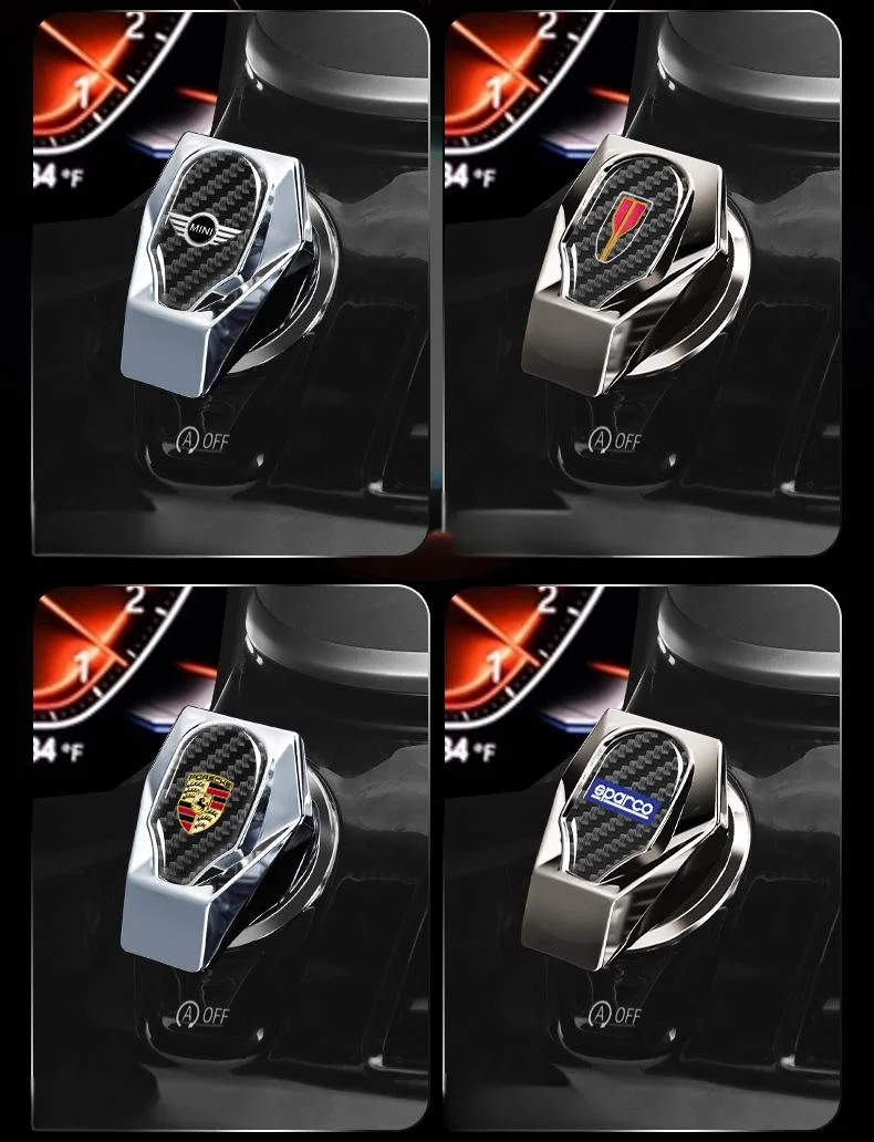 Armor one-click start sports car protective cover decorative sticker