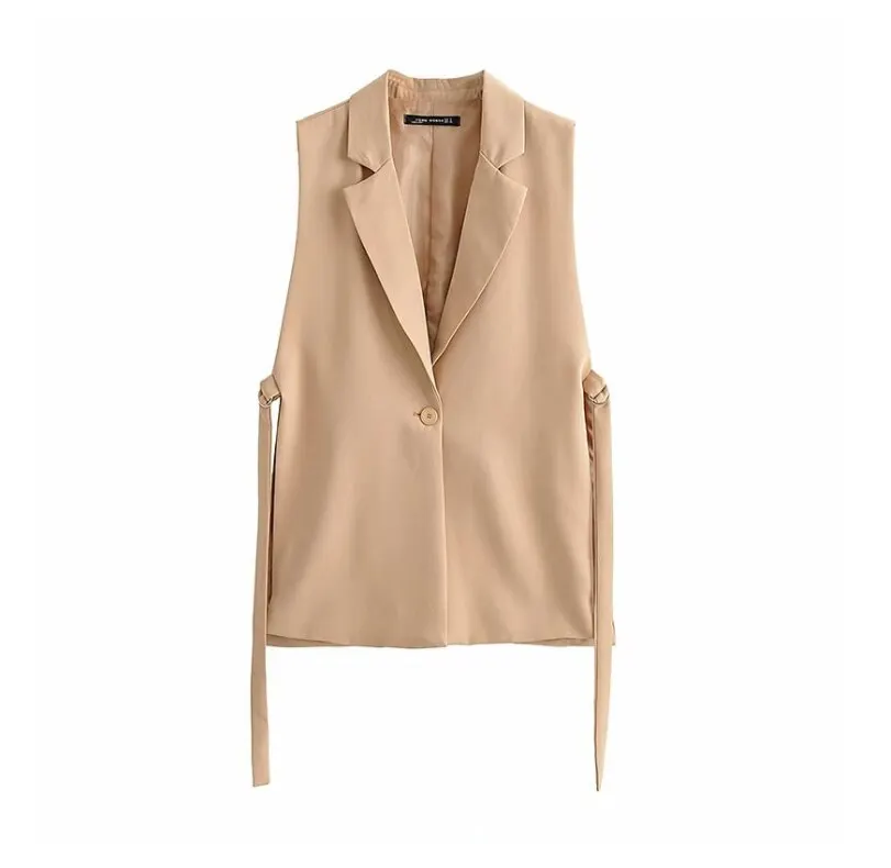 PENERAN Classic Long Waistcoat Women Elegant Suit West Spring ...