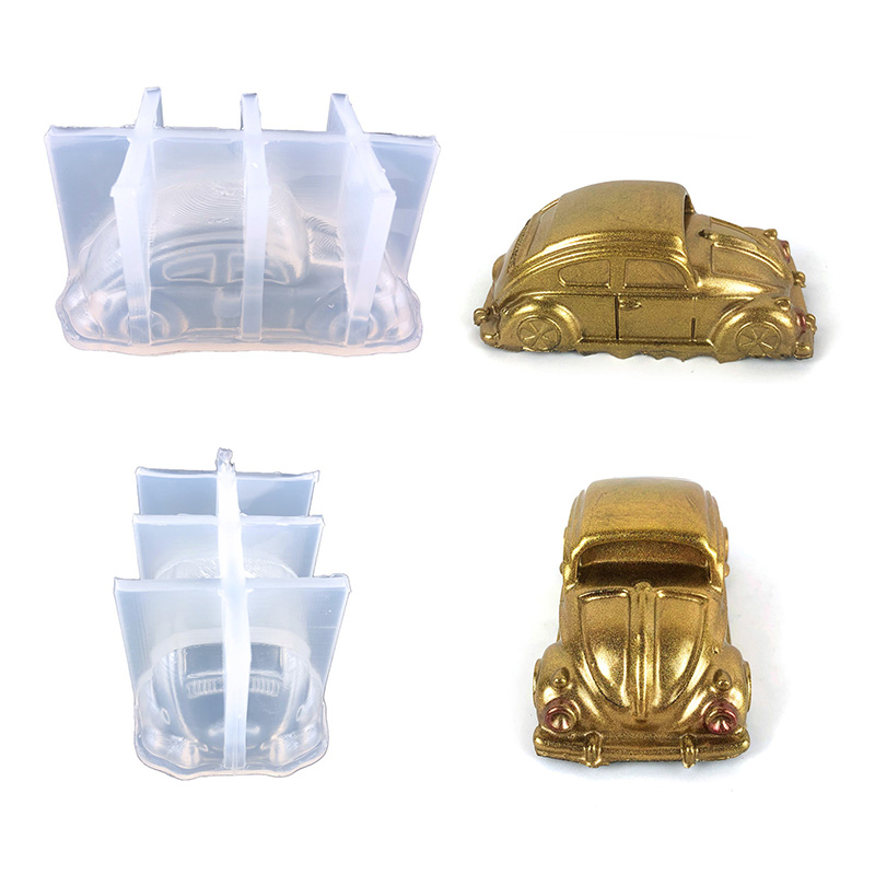 Travel Back in Time with CrazyMold's 3D Vintage Car Ornament Resin Mold ...