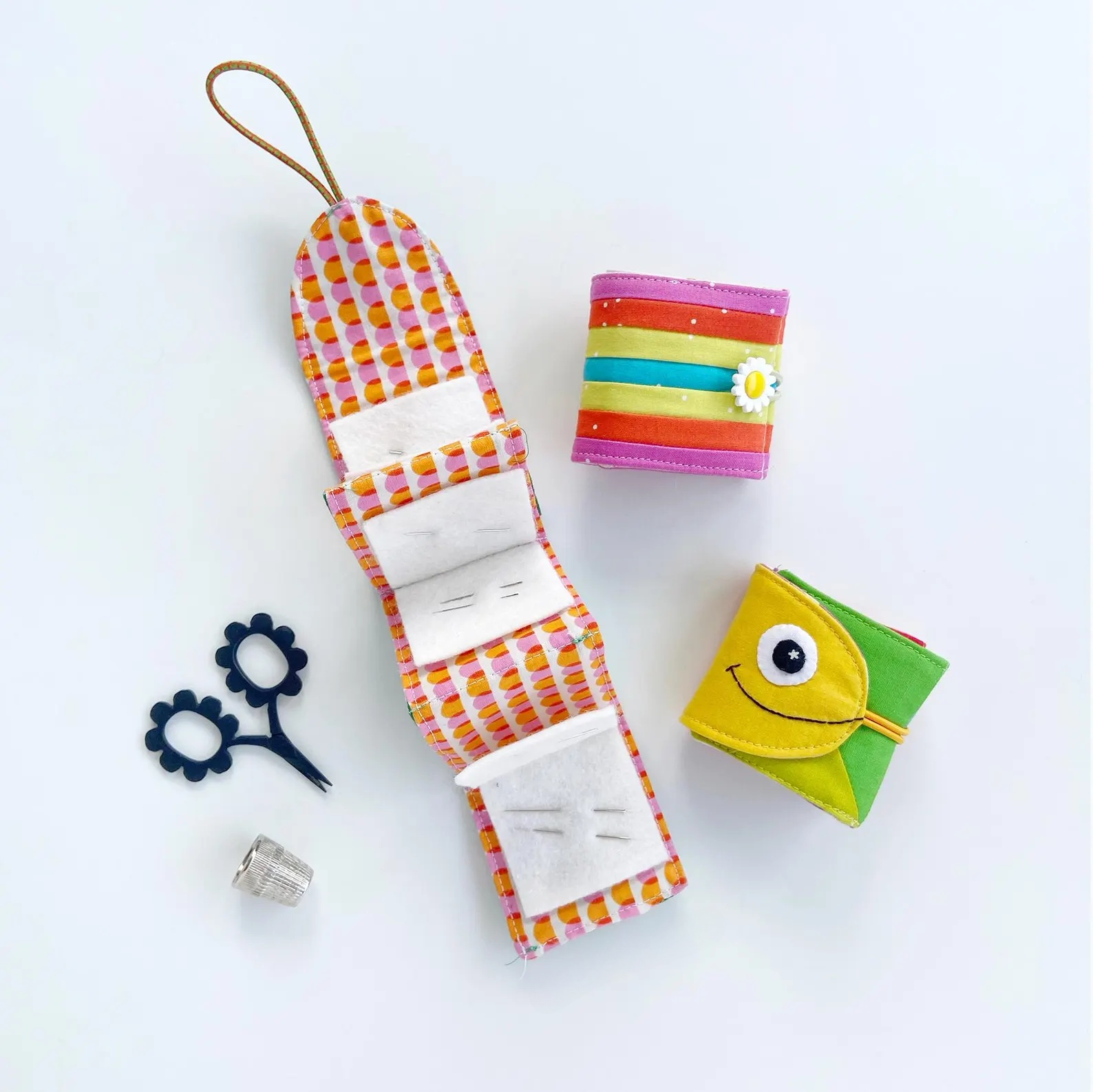 Needle Snake Needle Organizer Bag Sewing Template - With Instructions