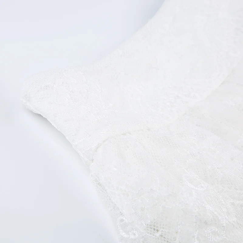 Double Lace Mini Skirt Shorts
