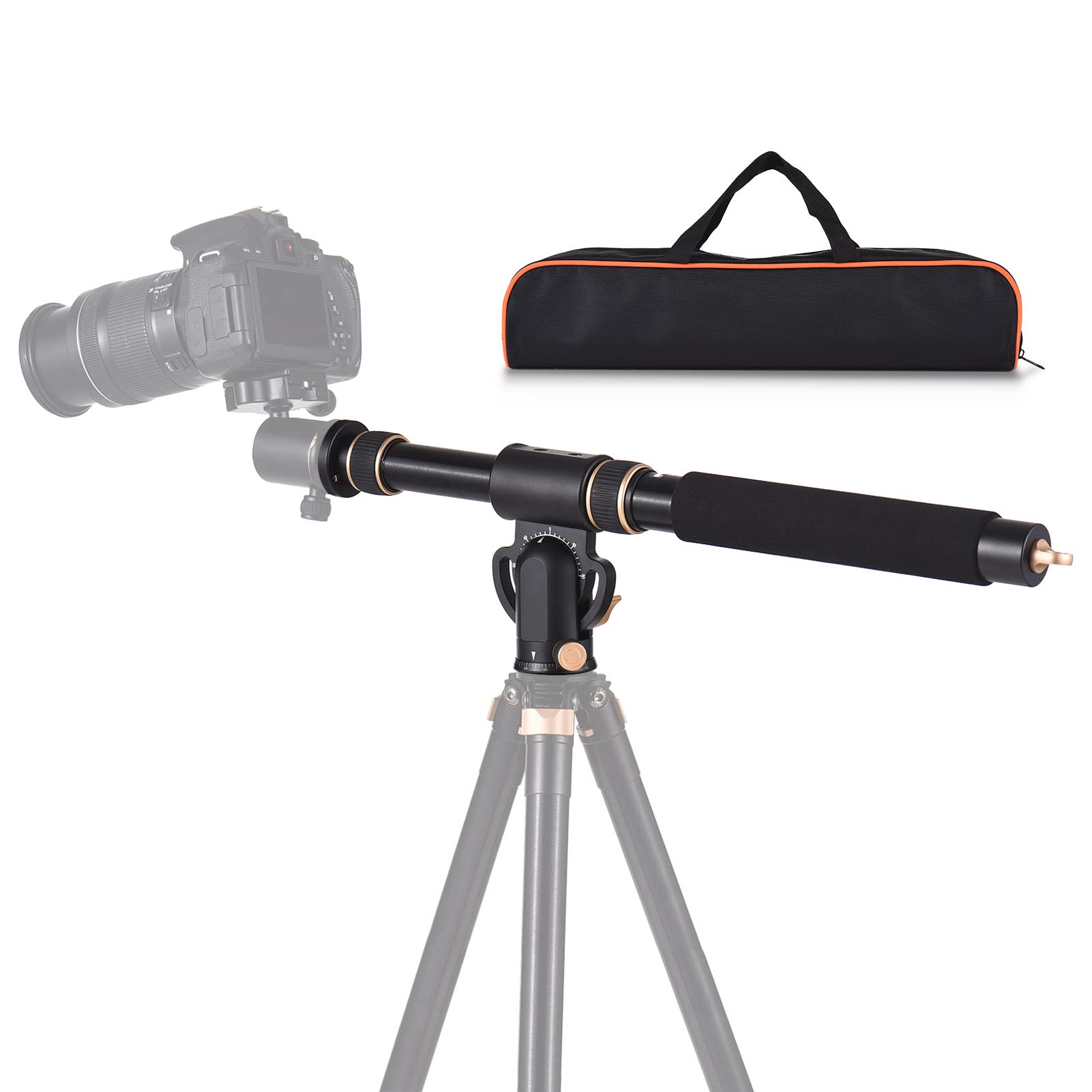 Universal Tripod Extension Arm Aluminum Alloy Detachable Extender ...