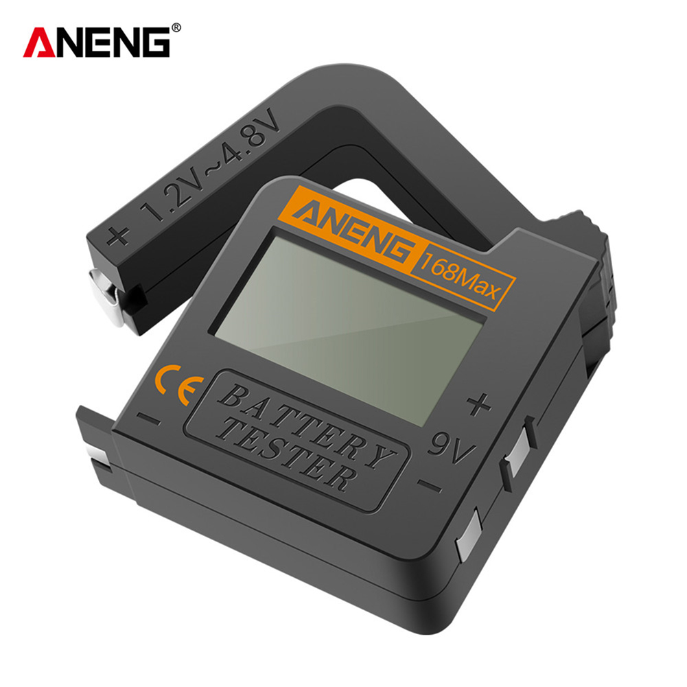 LCD Battery Voltage Tester Digital Lithium Battery Capacity Diagnostic ...