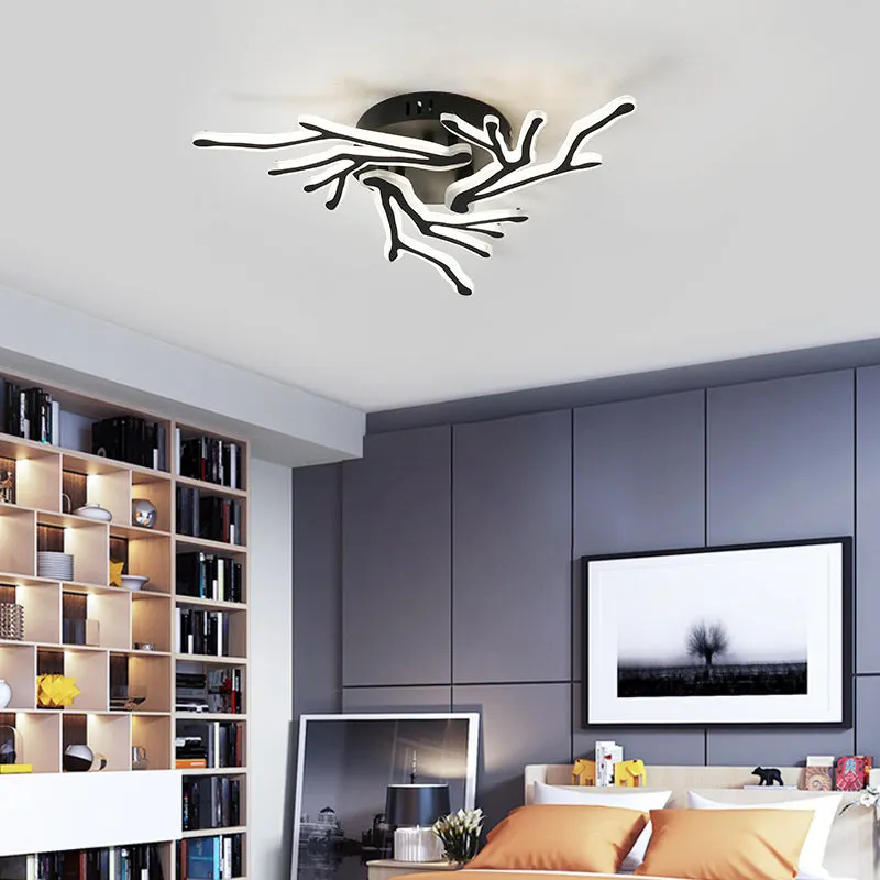 Modern LED Ceiling Lights For Living Room Master Bedroom Fixtures Home ...