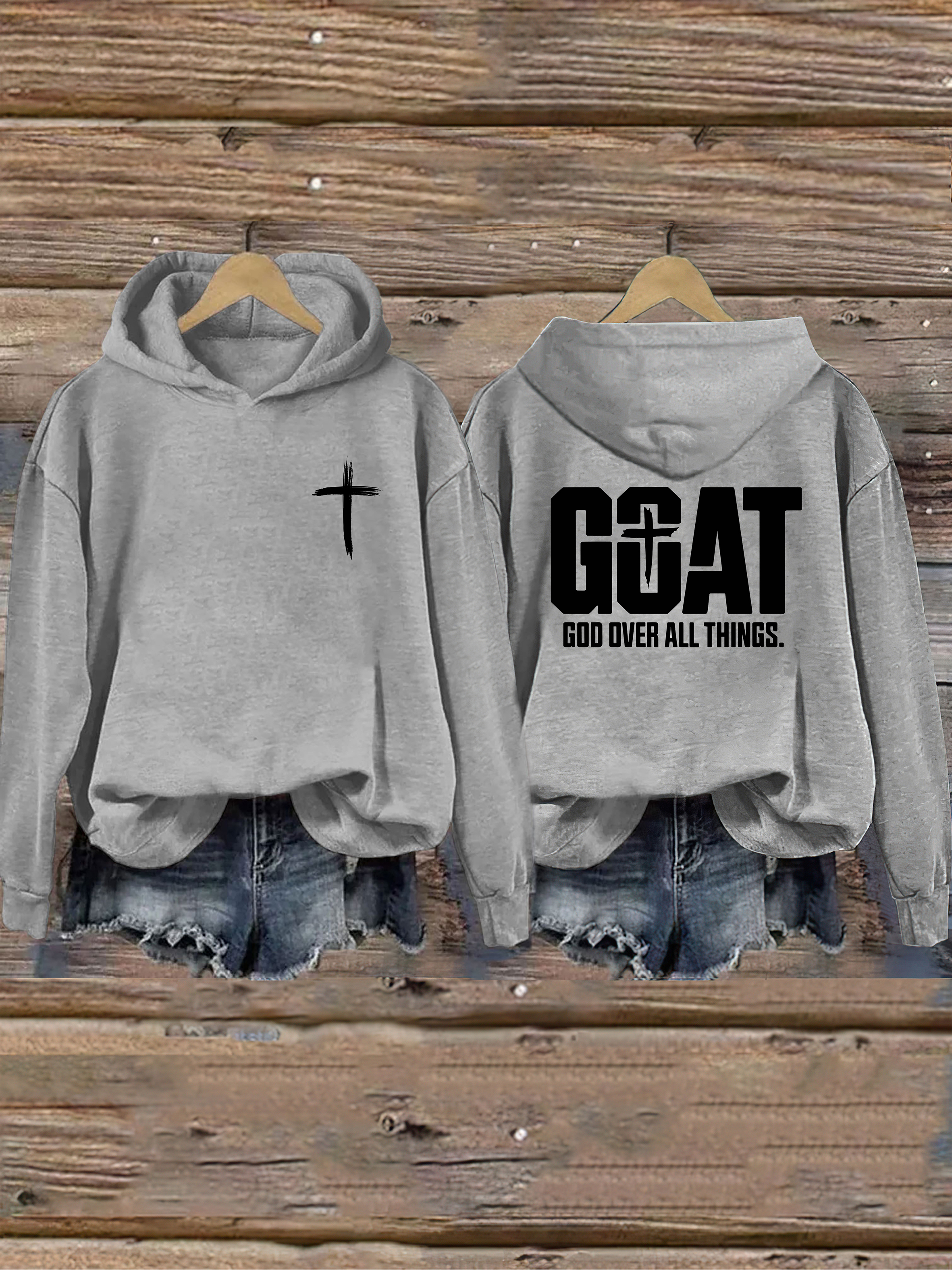 Goat God Over All Things Hoodie