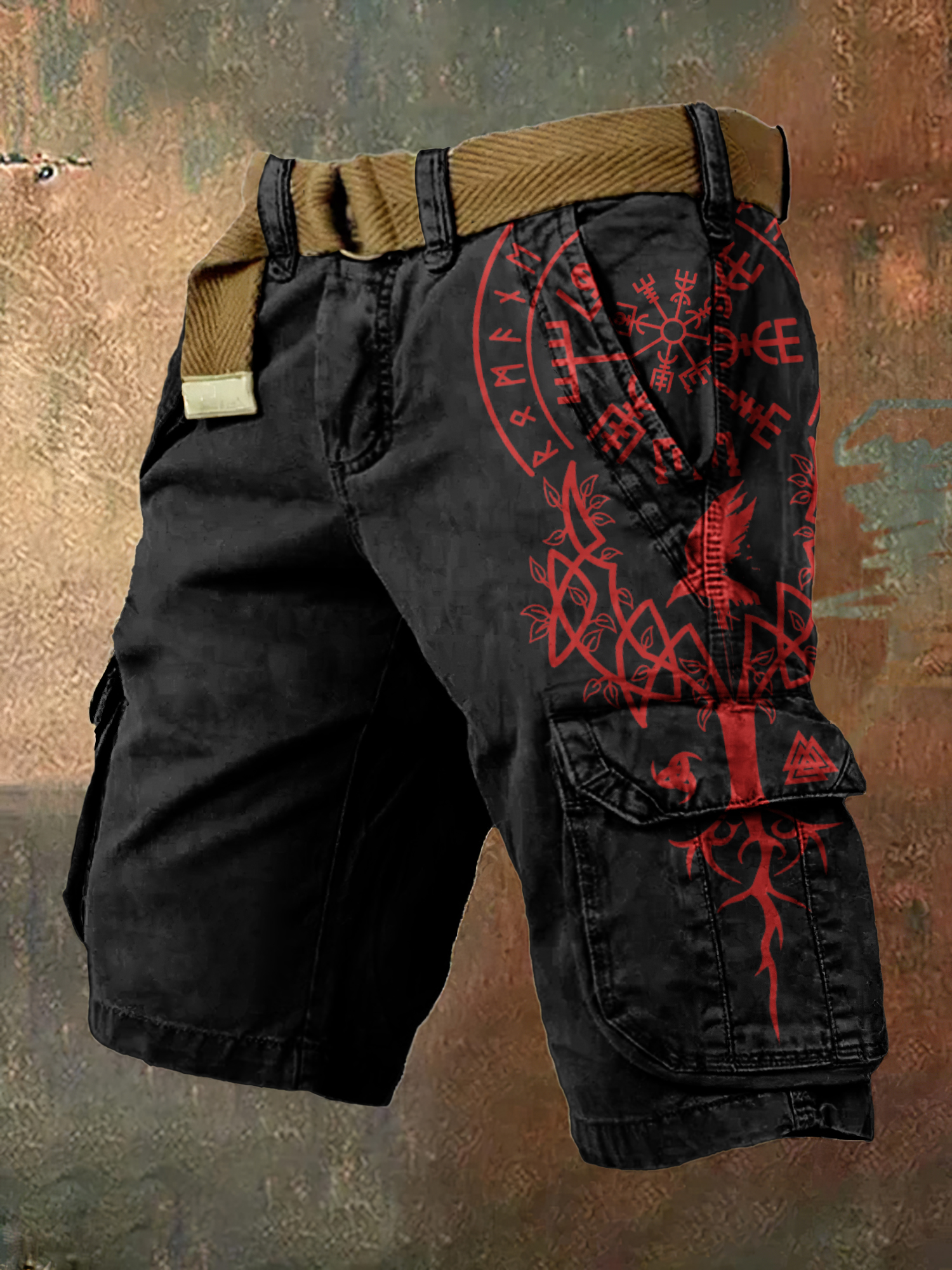 Dravoks Men's Viking Tribe Celtic Basic Shorts
