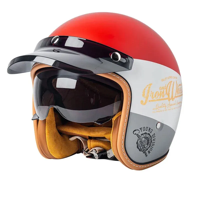 Timeless Motorcycle Helmet - DOT and ECE Approved