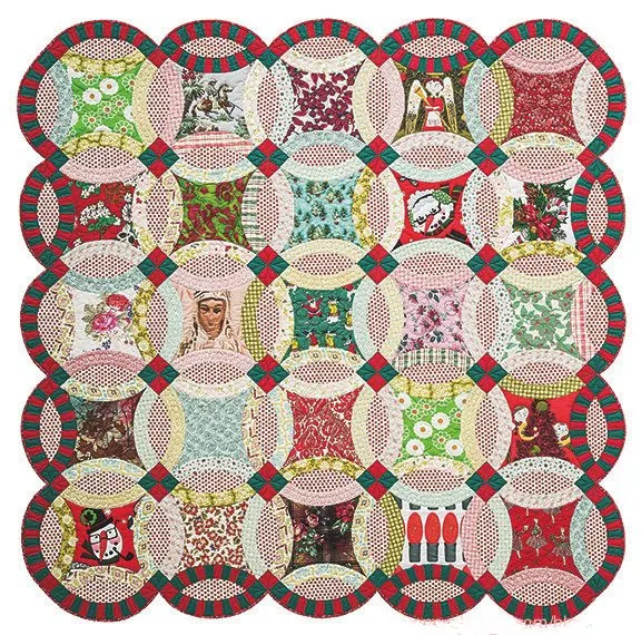 Round 2-in-1 Quilting Template--With tutorial