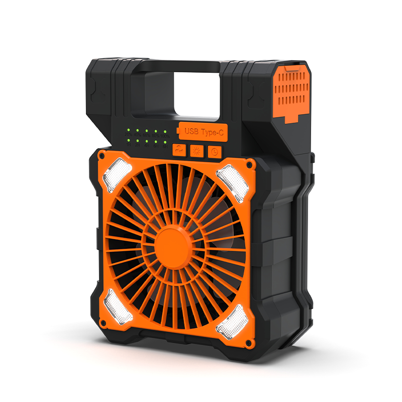 Saker Solar Powered Portable Camping Fan