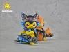 Pikachu cosplay Charizard X & Charizard Y - Pokemon Resin Statue - sun ...