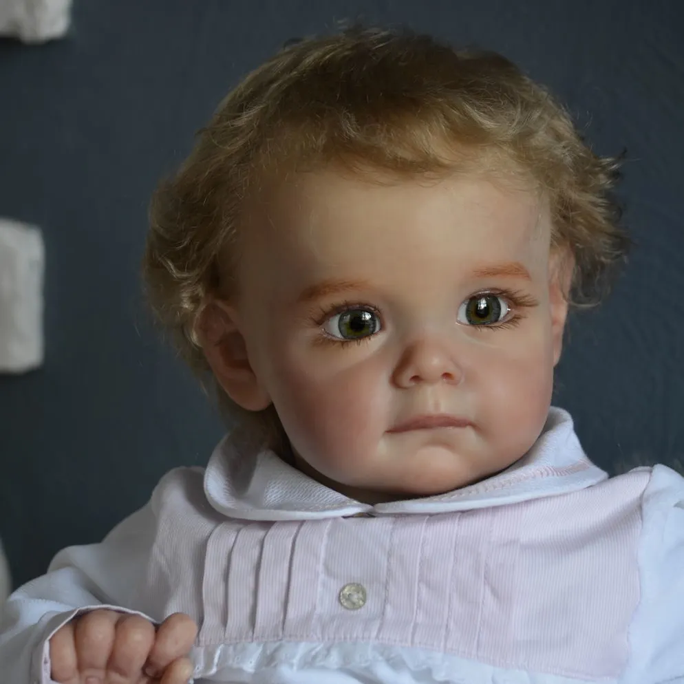 15'' Reborn Angel Maggi Truly Lifelike Baby Doll Amira with "Heartbeat ...