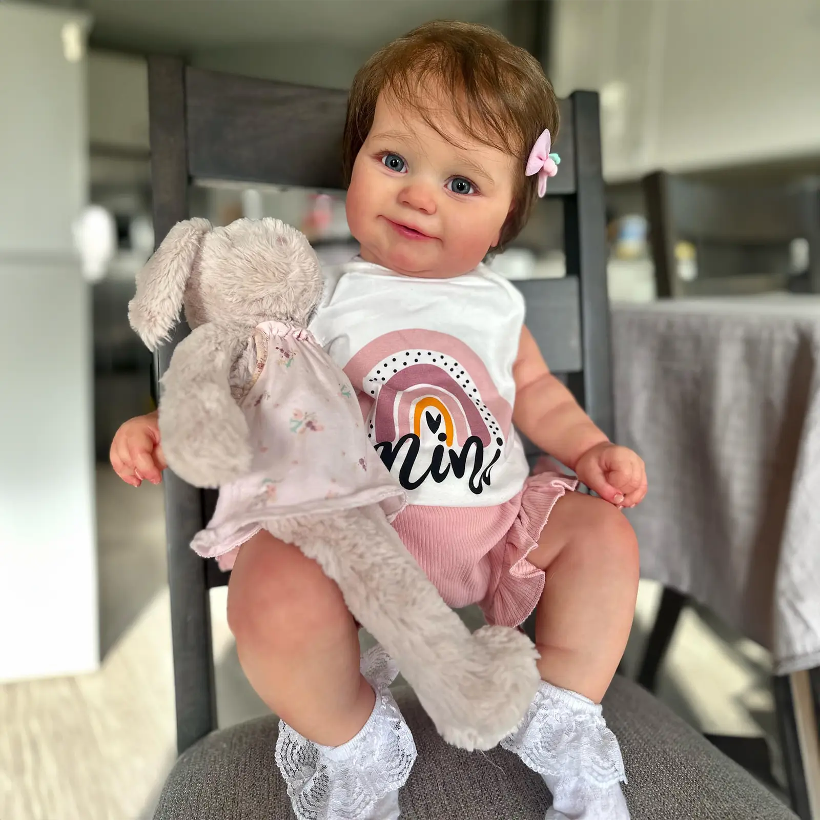 [New] 20" Reborn Toddler Realistic Baby Doll Girl Bilera with Chubby ...