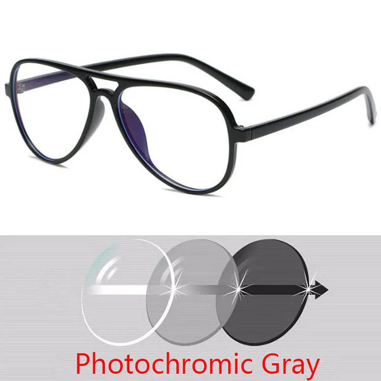 New Pilot Sunglasses Intelligent Photochromic Reading Glasses Magnifier ...