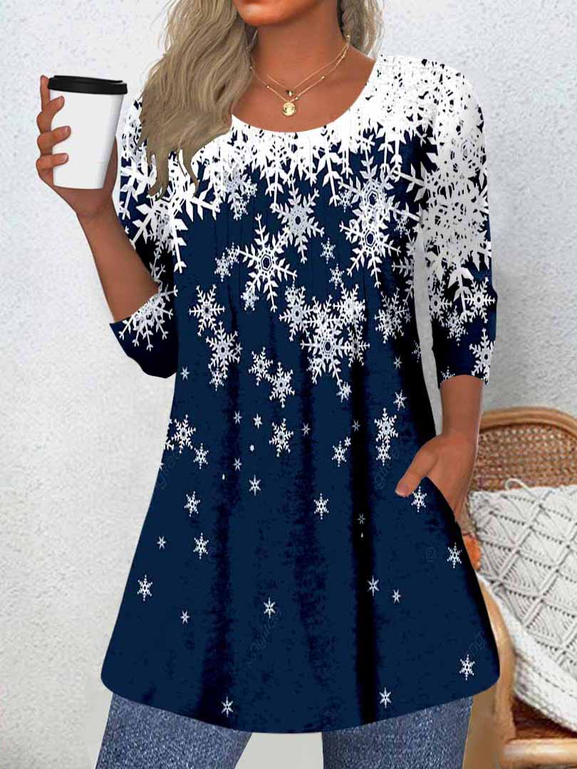Comfortable plus-size long sleeve top for Women | Shop Now