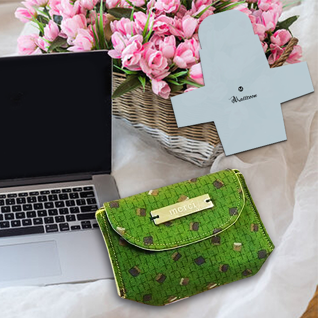 DIY Coin Purse Pattern Template -Includes Tutorial