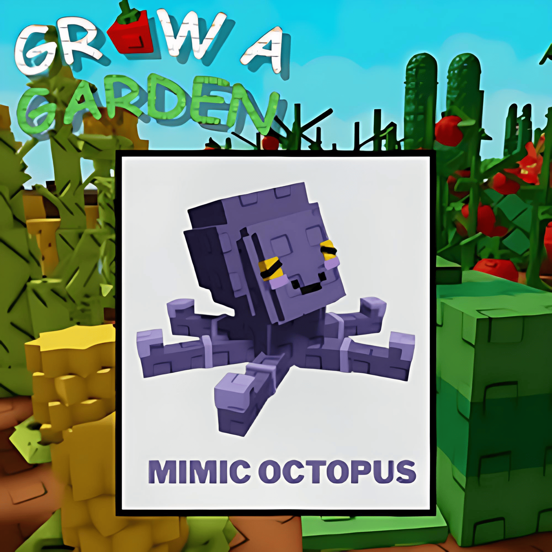 ugshop Mimic Octopus - Grow a Garden ( 🔥New pet!)