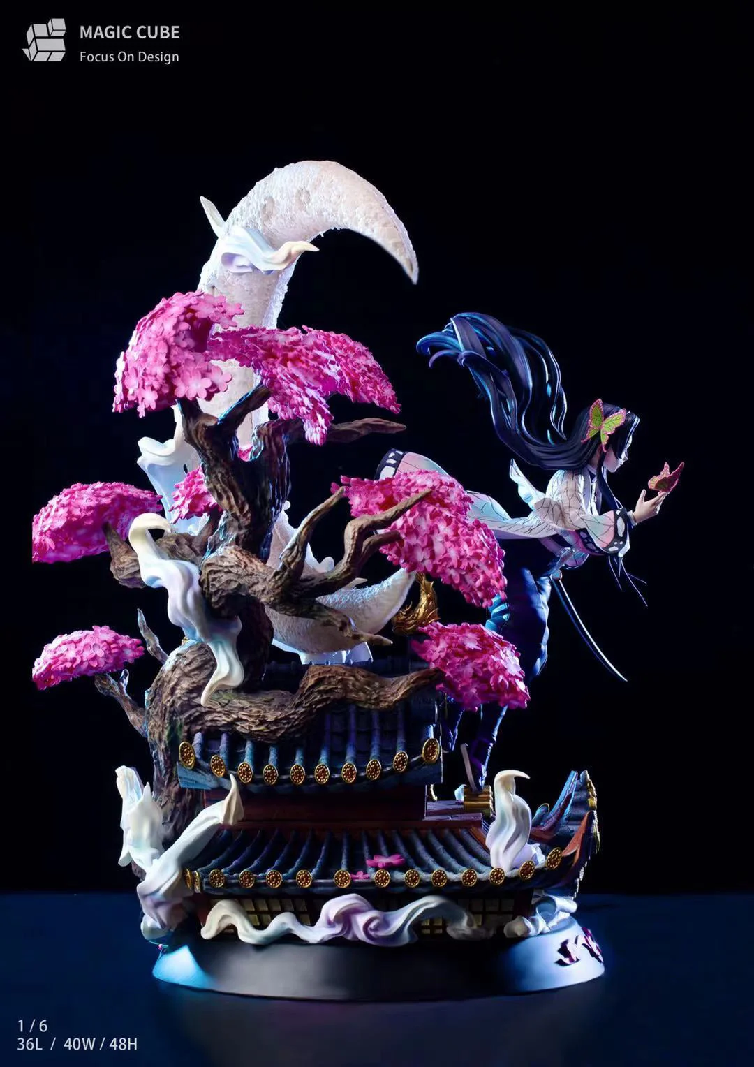 1/6 Scale Kanae Kocho with LED - Demon Slayer: Kimetsu no Yaiba Resin ...