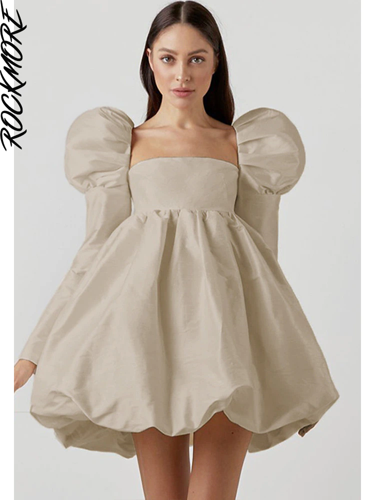 Wongn Party Puffy Dress For Woman Sexy Ball Gown Dress Elegant Short ...