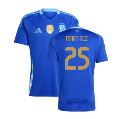Argentina Lisandro Martínez 25 Away Shirt Top Kit 2024-2025