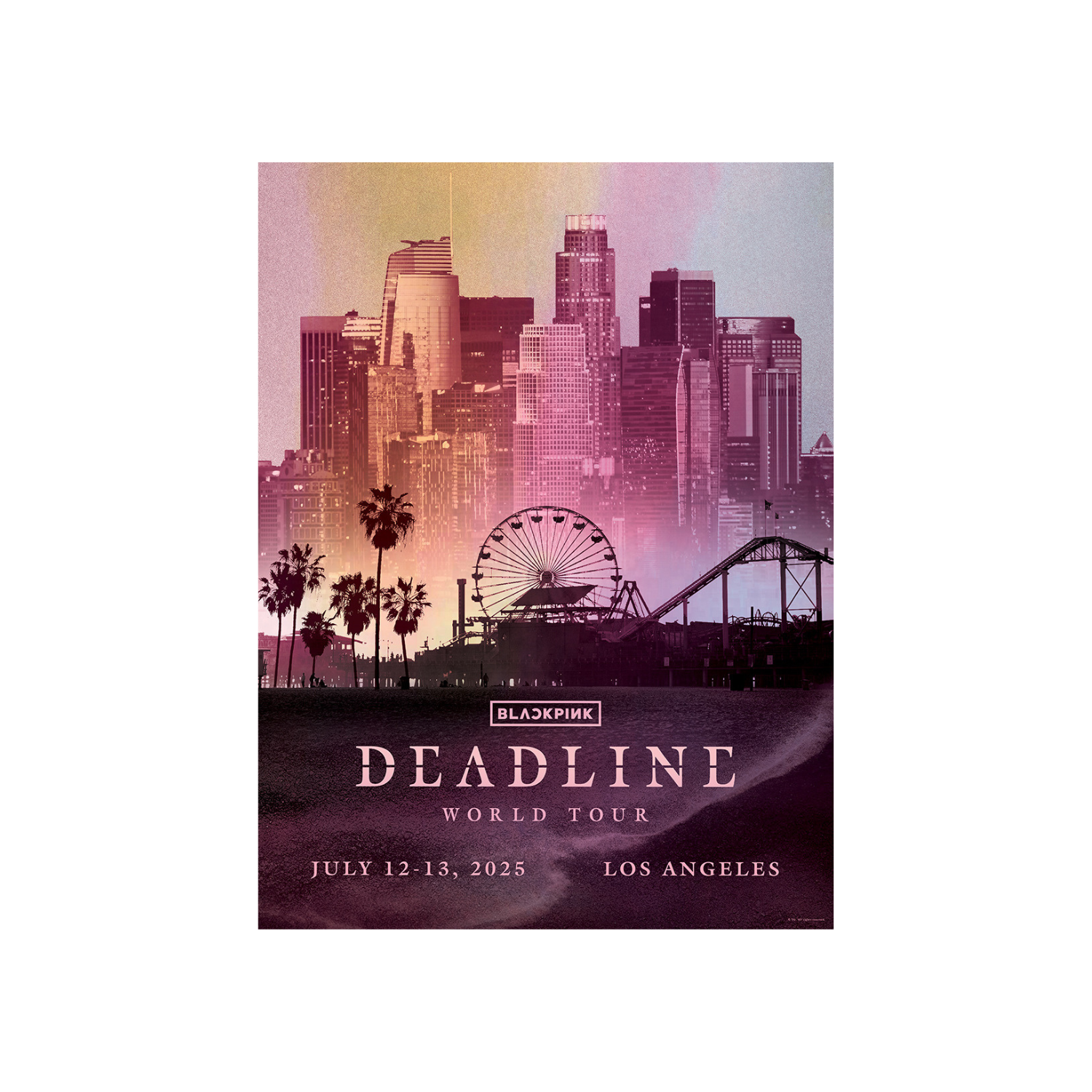 Blackpink Deadline Tour Merch Official