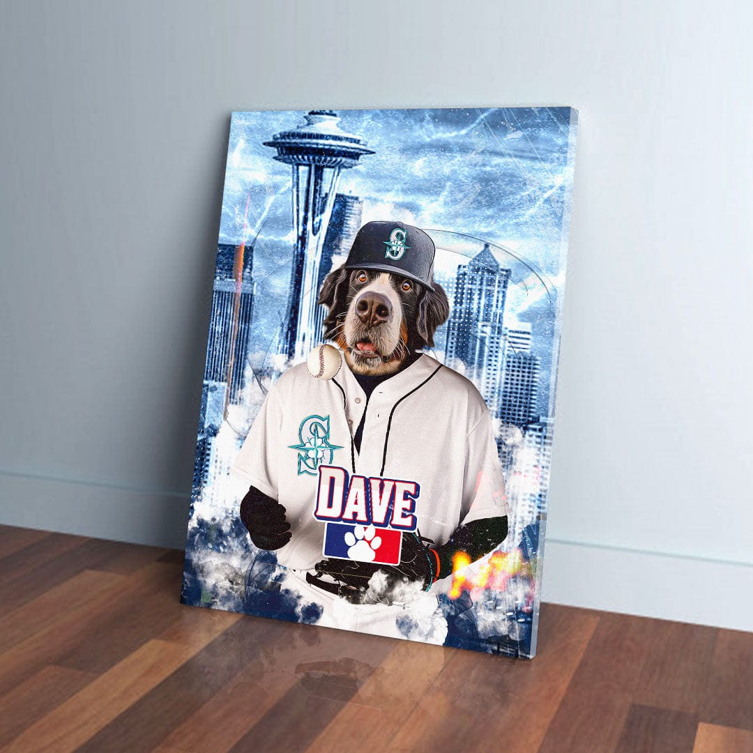 Custom MLB Pet Portrait