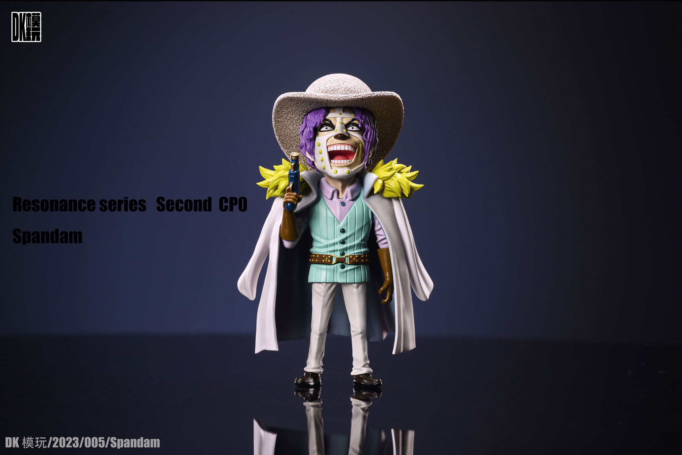 WCF Scale CP0 Spandam - ONE PIECE Resin Statue - DK Model Play Studio ...