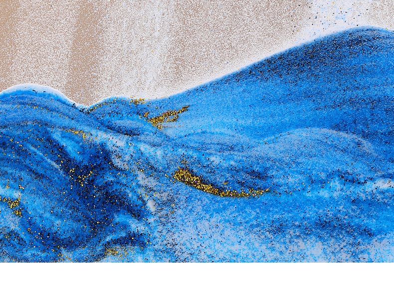 Creative Round Quicksand Decorative Ornaments