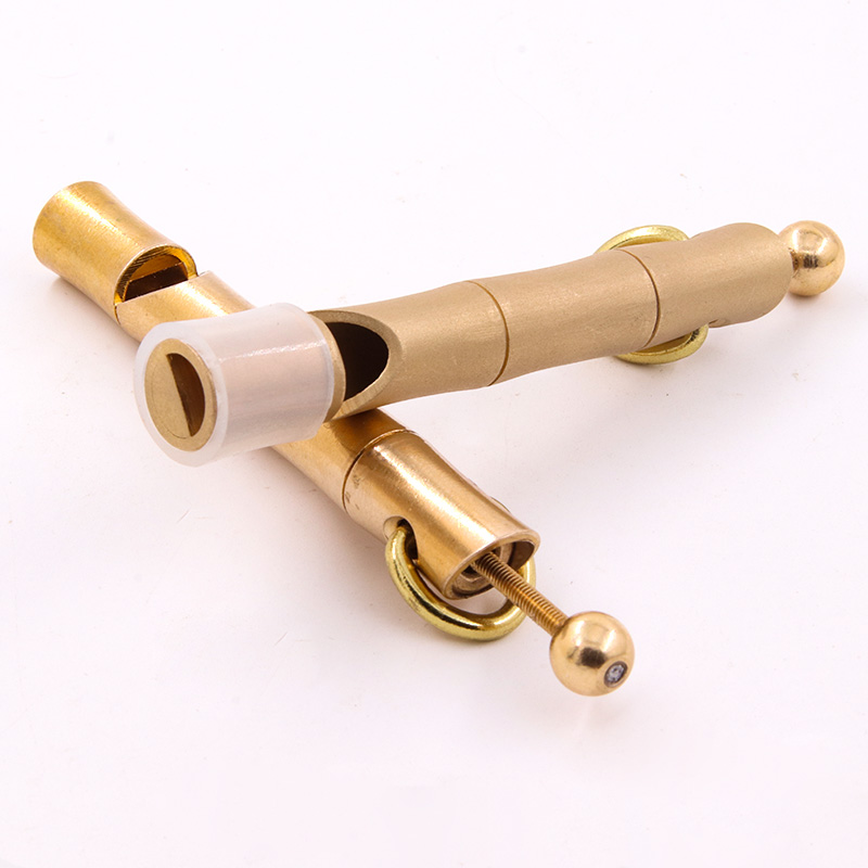 Brass Bamboo Bird Whistle Lark Whistle Survival Whistle Imitating Bird ...