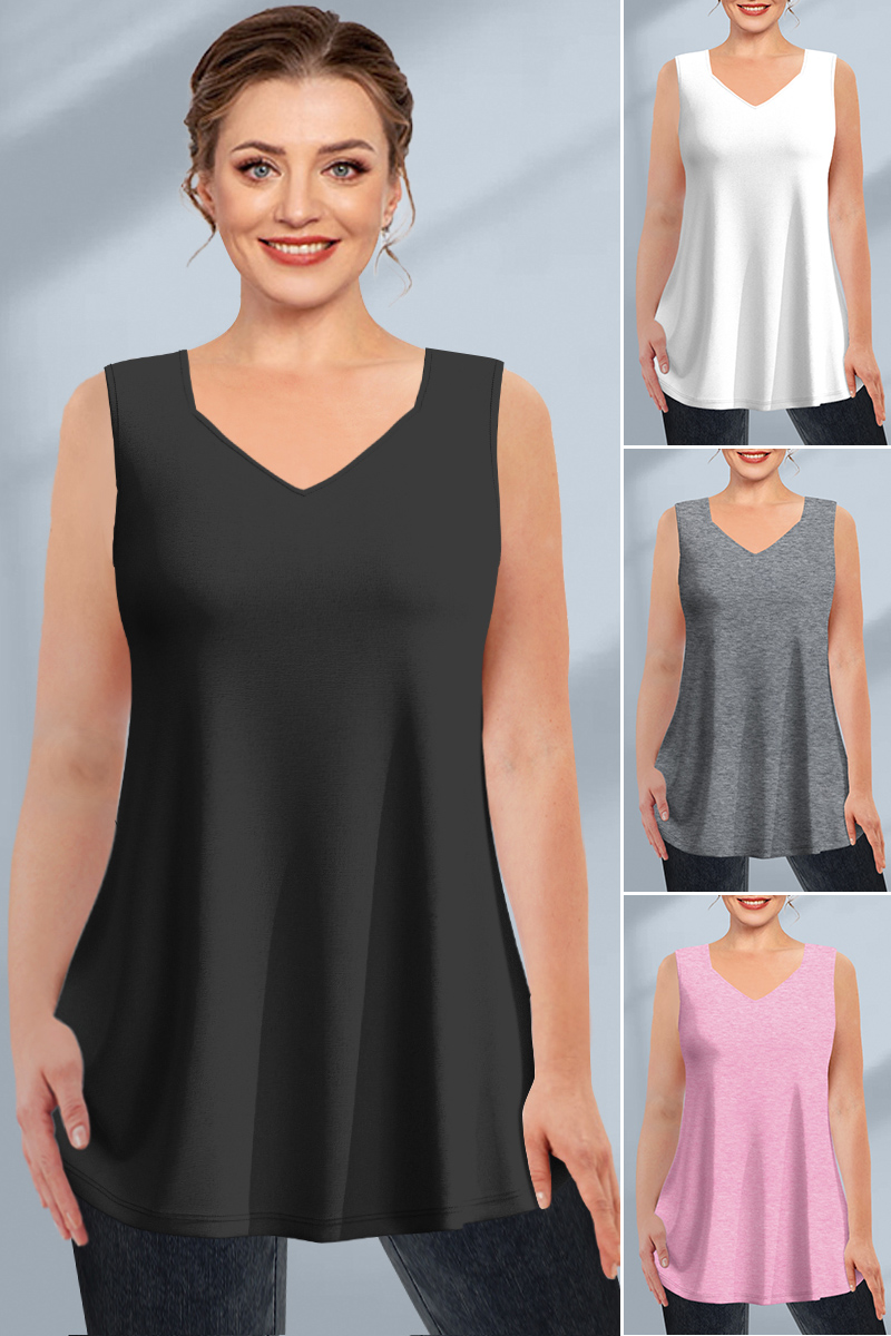 Plus Size Black Tops
