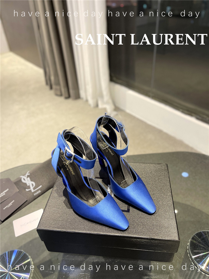 YSL FANNY crepe satin slingback pumps | every-designers.ru