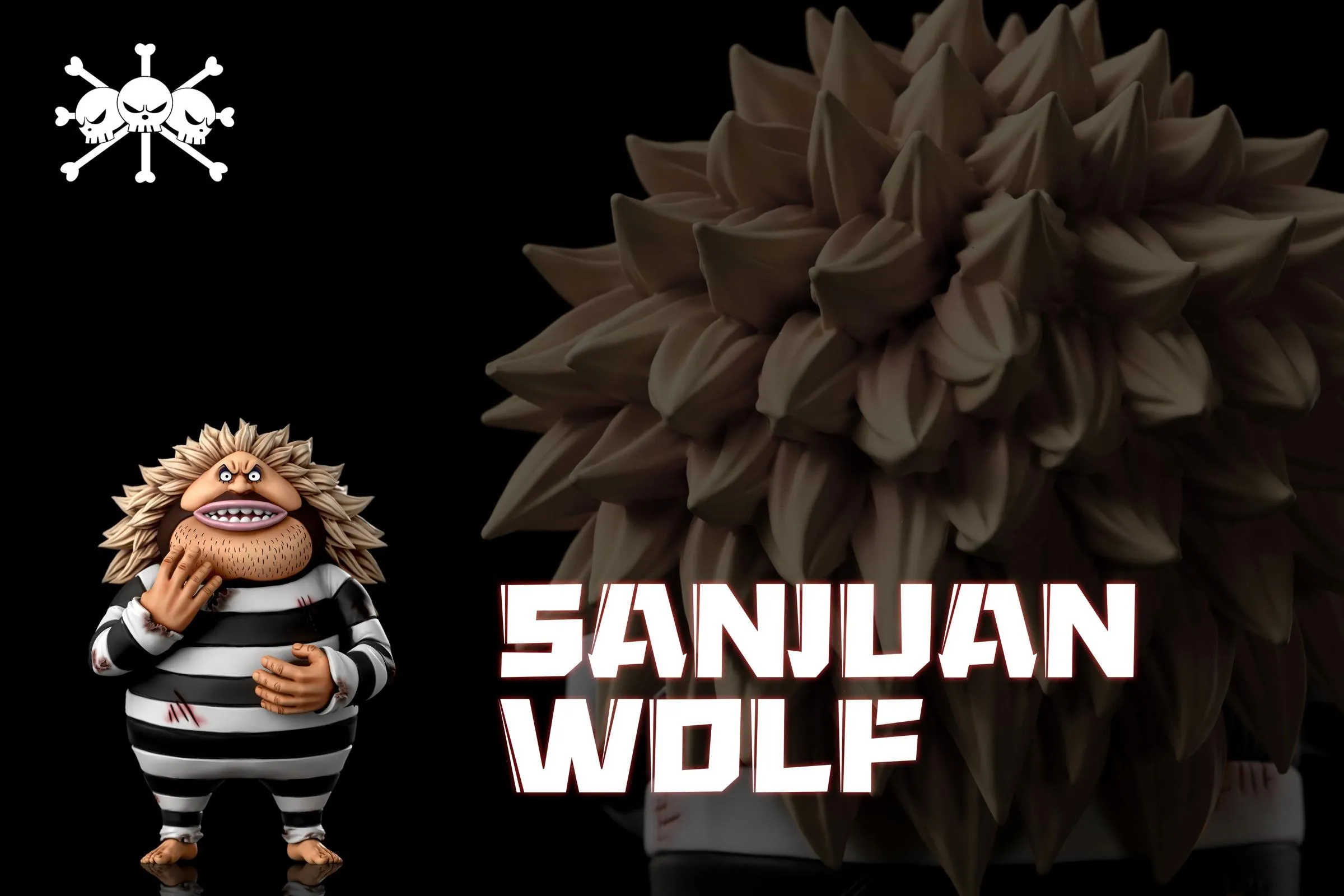 Summit War Saga Sanjuan Wolf - ONE PIECE Resin Statue - A Plus Studios