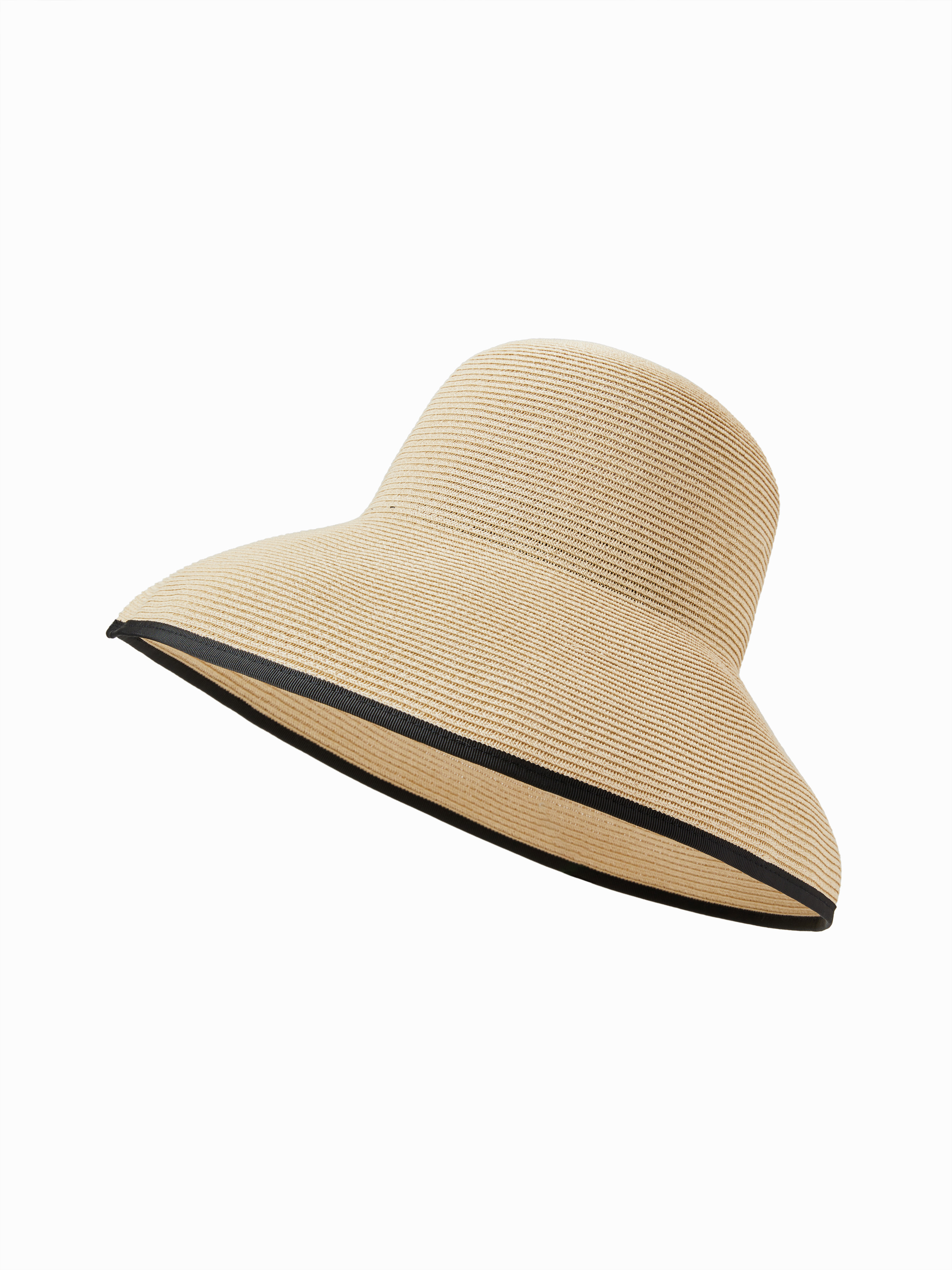 TWO-TONE WOVEN BUCKET HAT