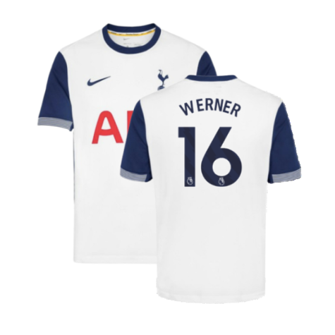 Tottenham Hotspur Timo Werner 16 Home Shirt Kit 2024-2025