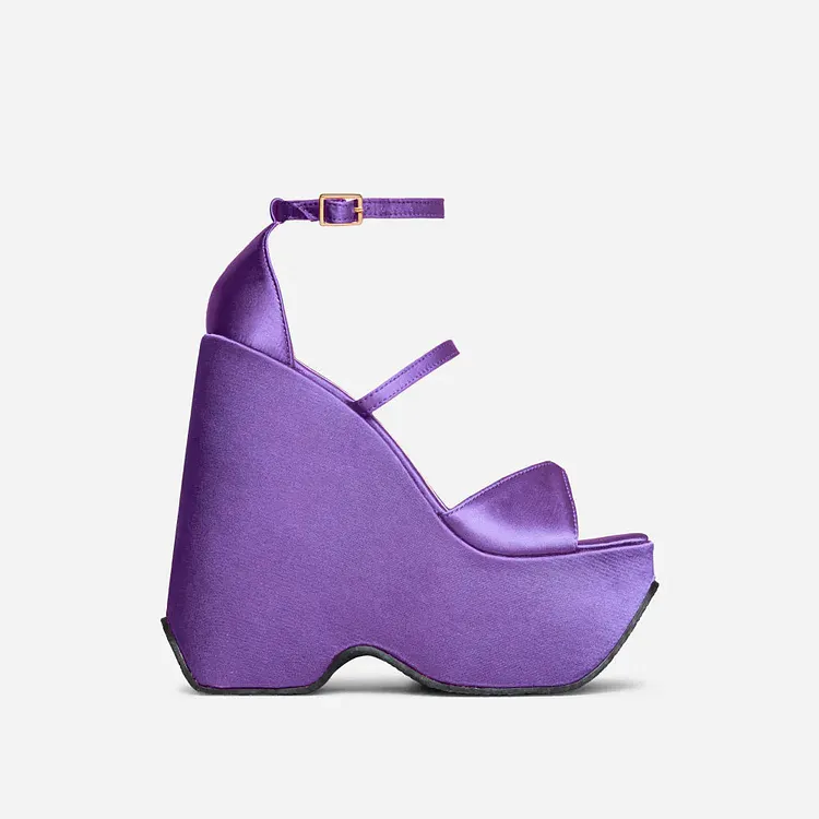 Chunky Platform Wedges Carrie by Lemonade