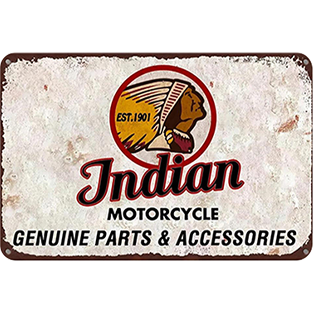 Indian Motorcycle - Metal Tin Signs(8*12Inch/12*16Inch) - Garage&Transport