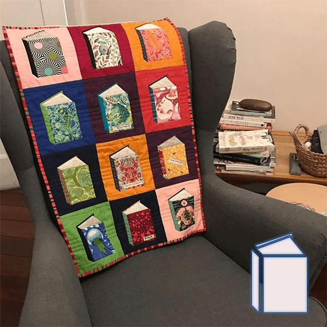 DIY Tale Books Quilt Template Set-With Instructions