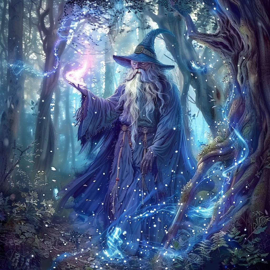Elf Wizard Ethereal - Diamond Painting