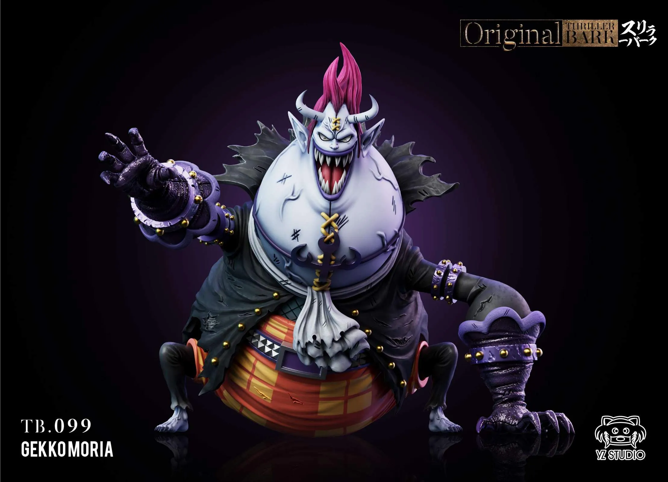 Rampage Gecko Moria - ONE PIECE Statue - YZ Studios