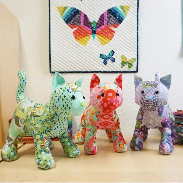 Memory Cat Sewing Templates & Instructions