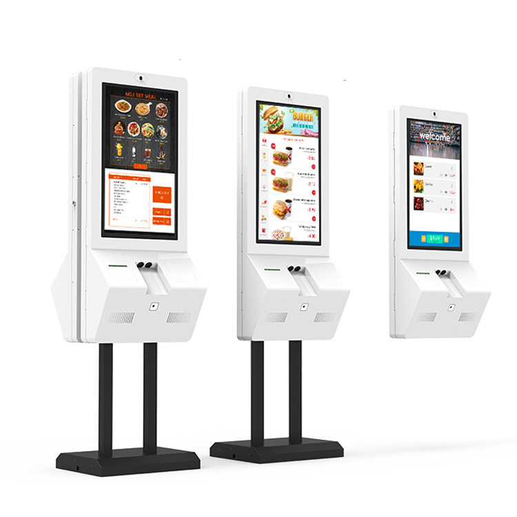 32 Inch RFID Self-Service Fast Food Advertising Display Touchscreen ...