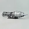 GE-J79 Fighter Jet Turbojet Engine 3D Simulation Model