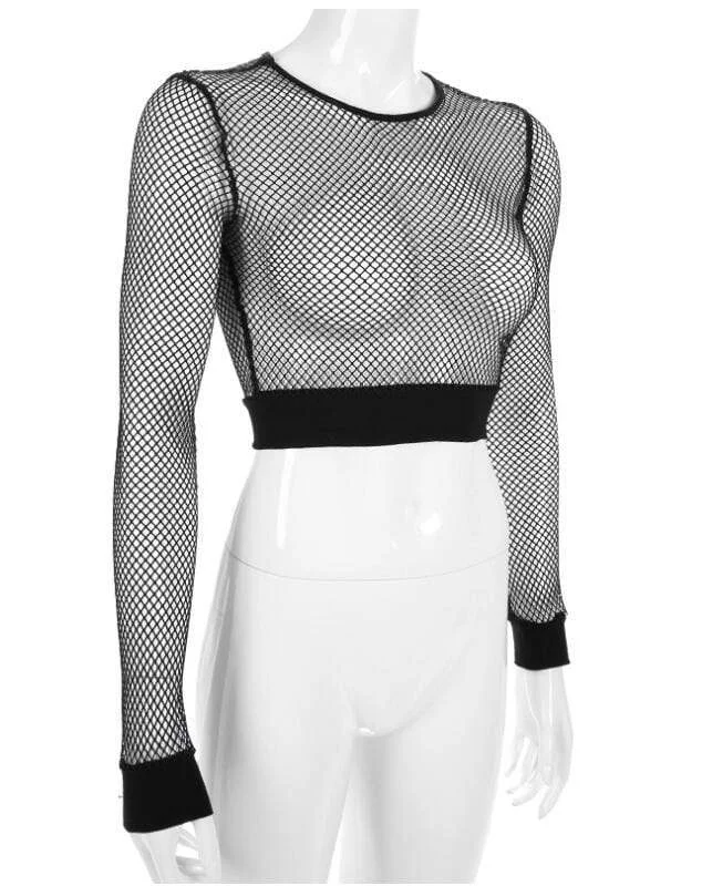 MESH FISHNET TOP