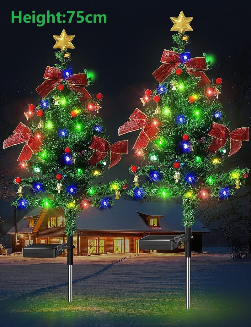 🎄Solar Christmas Trees Lights Outdoor Decoration Waterproof