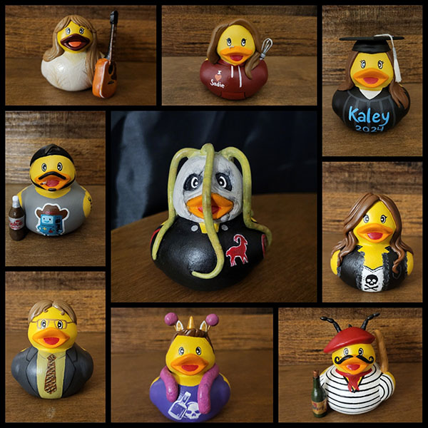 Grim Reaper Scream rubber duck